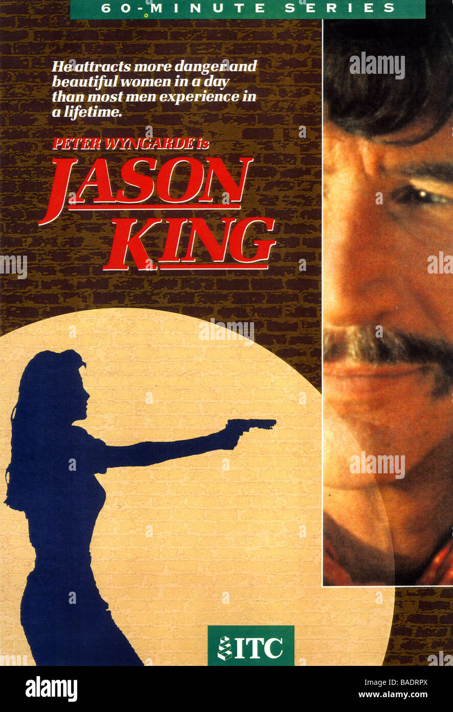 JASON KING UK TV series 1971-2 with Peter Wyngarde Stock Photo - Alamy