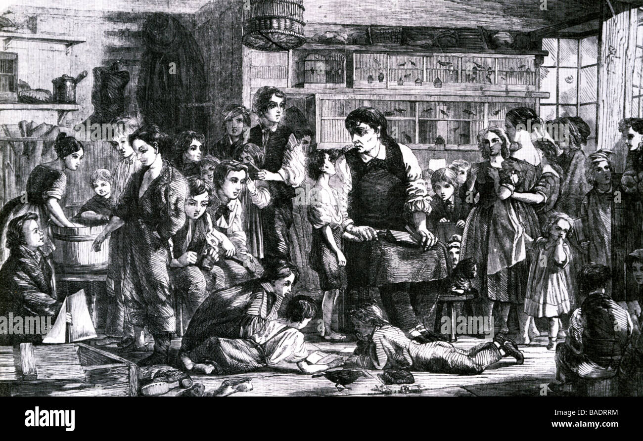 Victorian poor children hi-res stock photography and images - Alamy