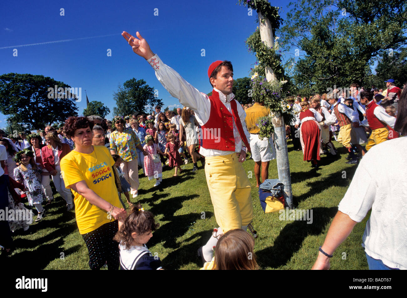 Midsommar skansen stockholm hi-res stock photography and images - Alamy