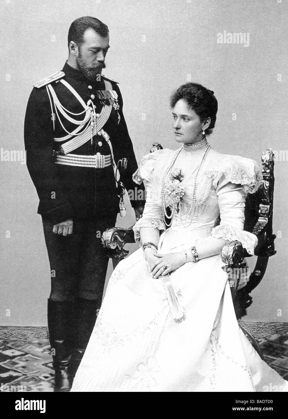 Nicholas ii of russia wedding hi-res stock photography and images - Alamy