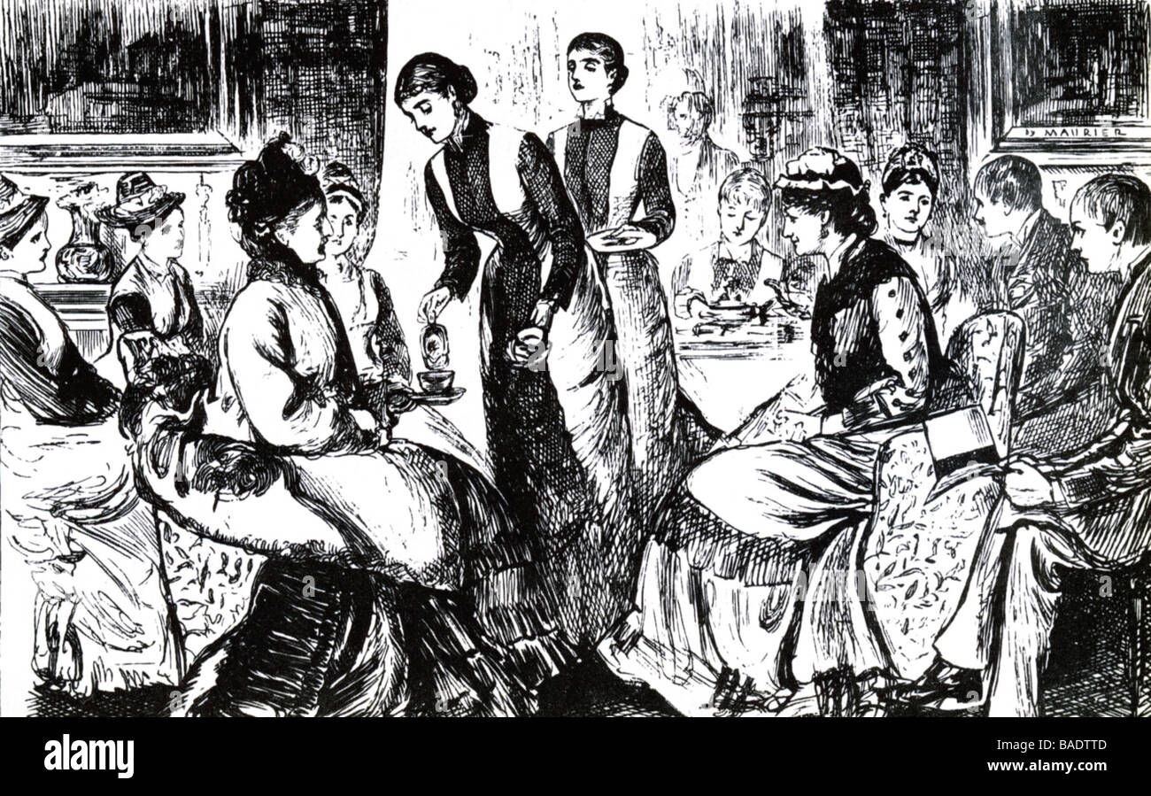 Victorian tea hi-res stock photography and images - Alamy