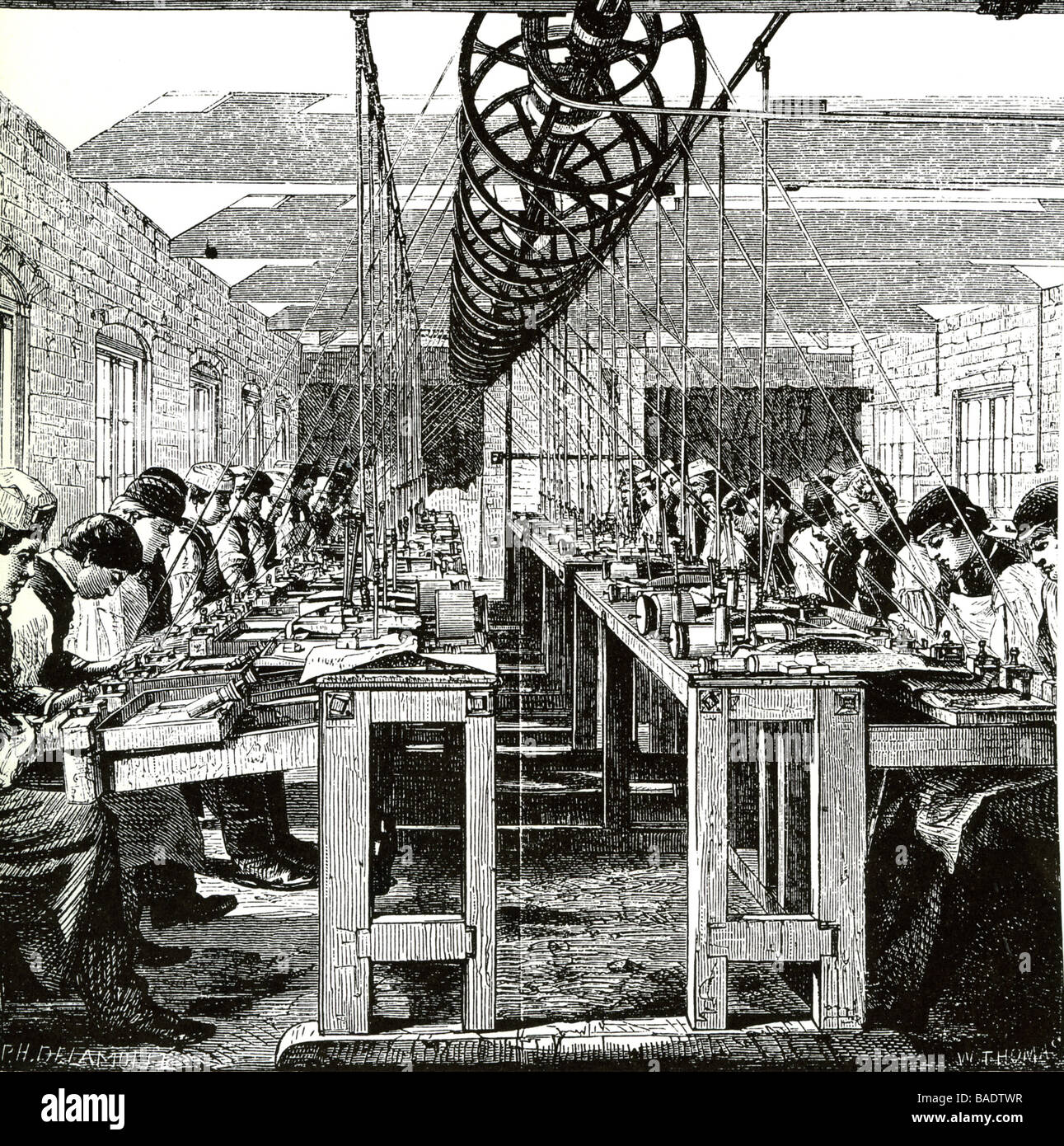 19th century factory hi-res stock photography and images - Alamy