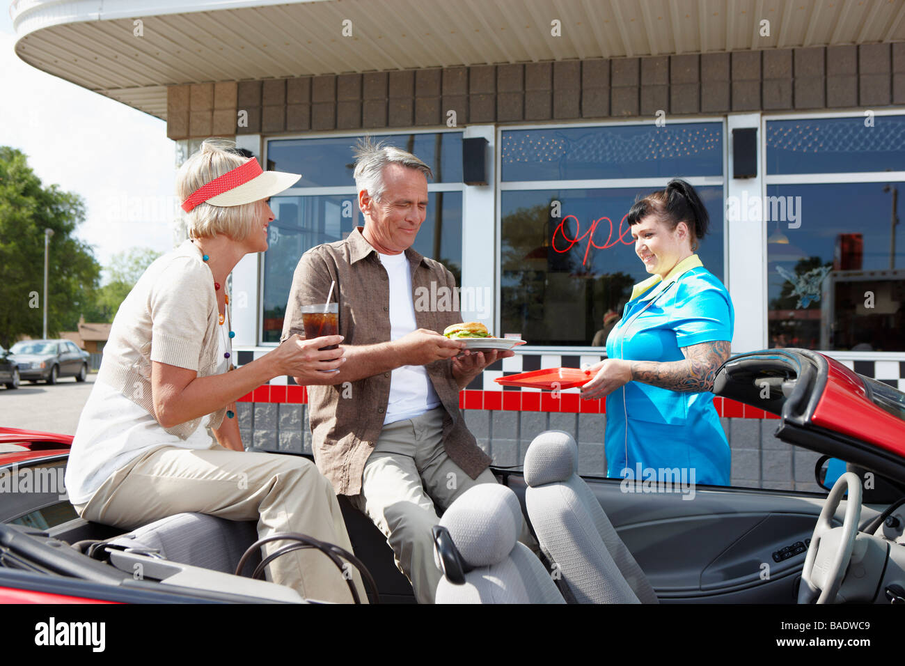 1950s dinner time hi-res stock photography and images - Alamy