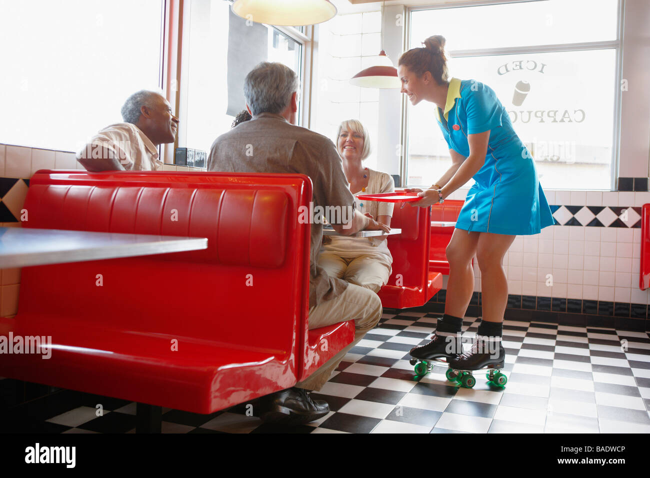 50s diner hi-res stock photography and images - Alamy