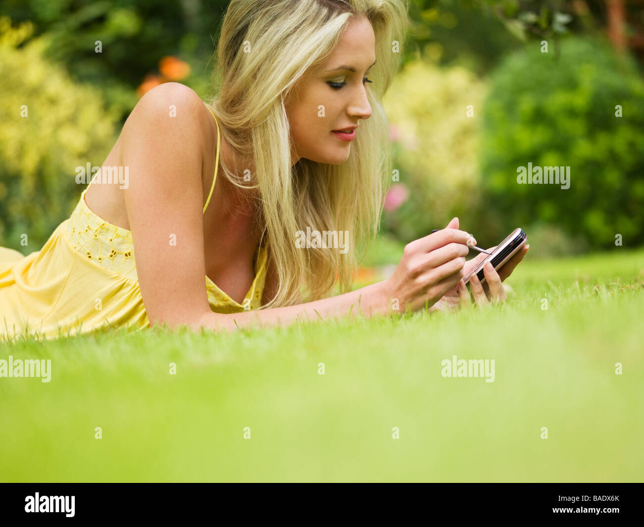 sending a message Stock Photo - Alamy