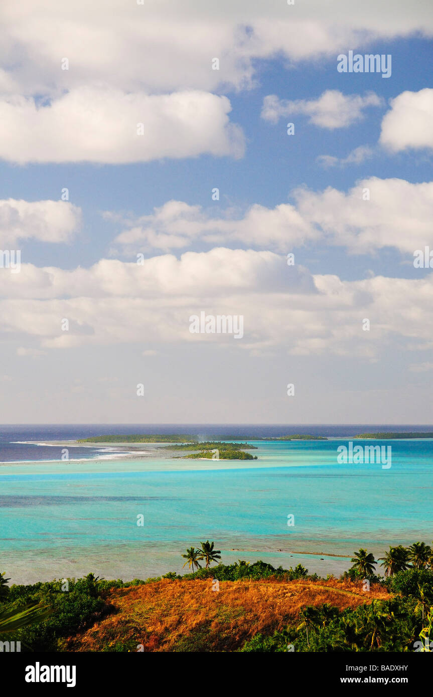 Lagoon, Aitutaki, Cook Islands Stock Photo - Alamy