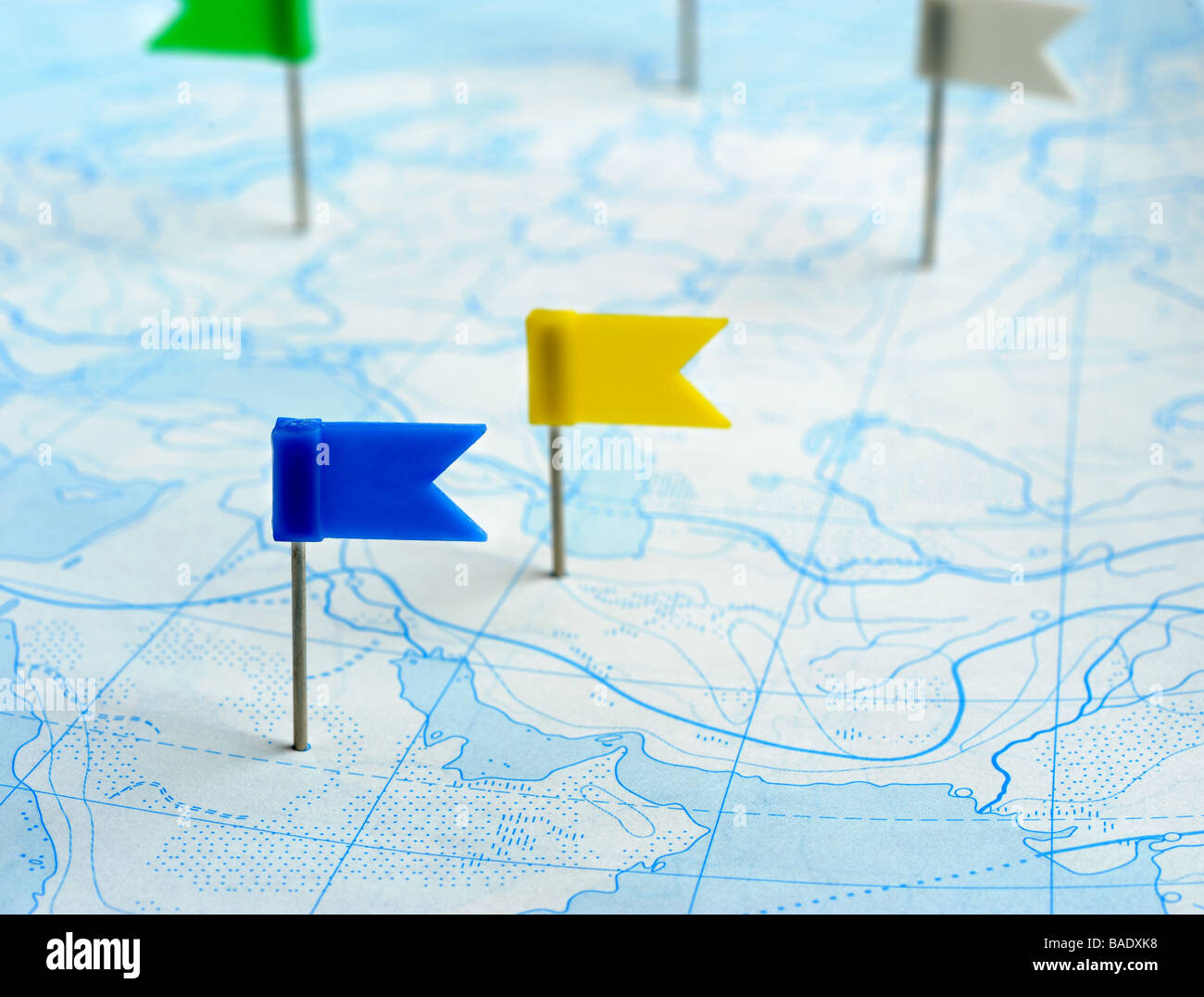 Flag map hi-res stock photography and images - Alamy