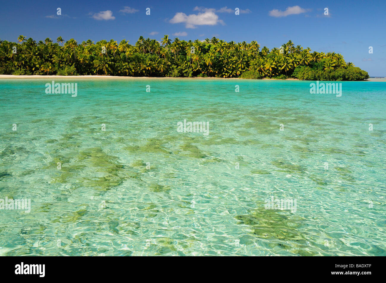 Aitutaki Lagoon, Aitutaki, Cook Islands Stock Photo - Alamy