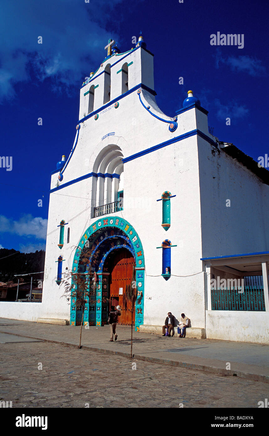 Mexico, Chiapas State, San Juan de Chamula Church Stock Photo - Alamy