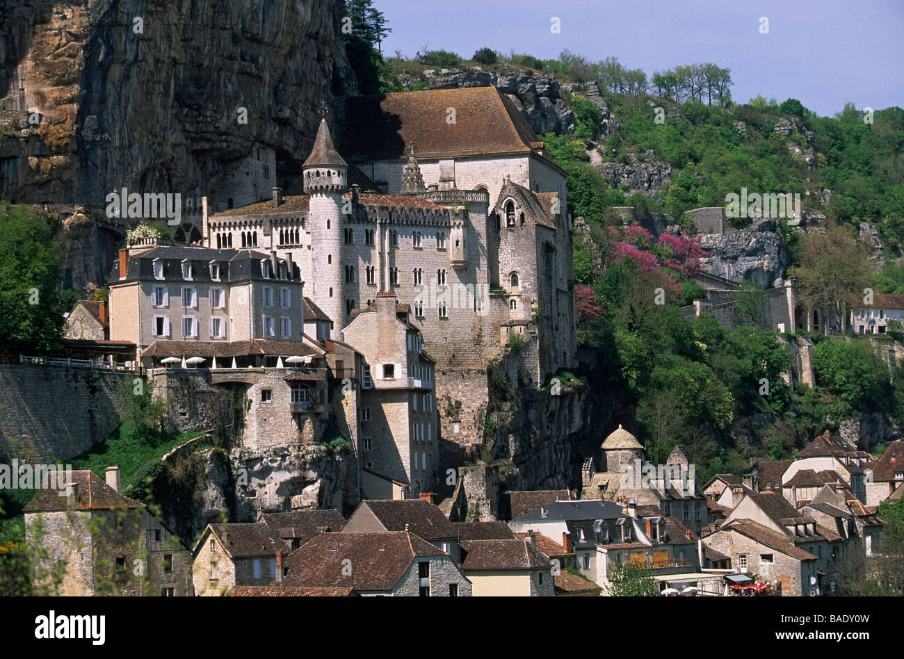 France, Lot, Parc Naturel Regional des Causses du Quercy, Rocamadour ...