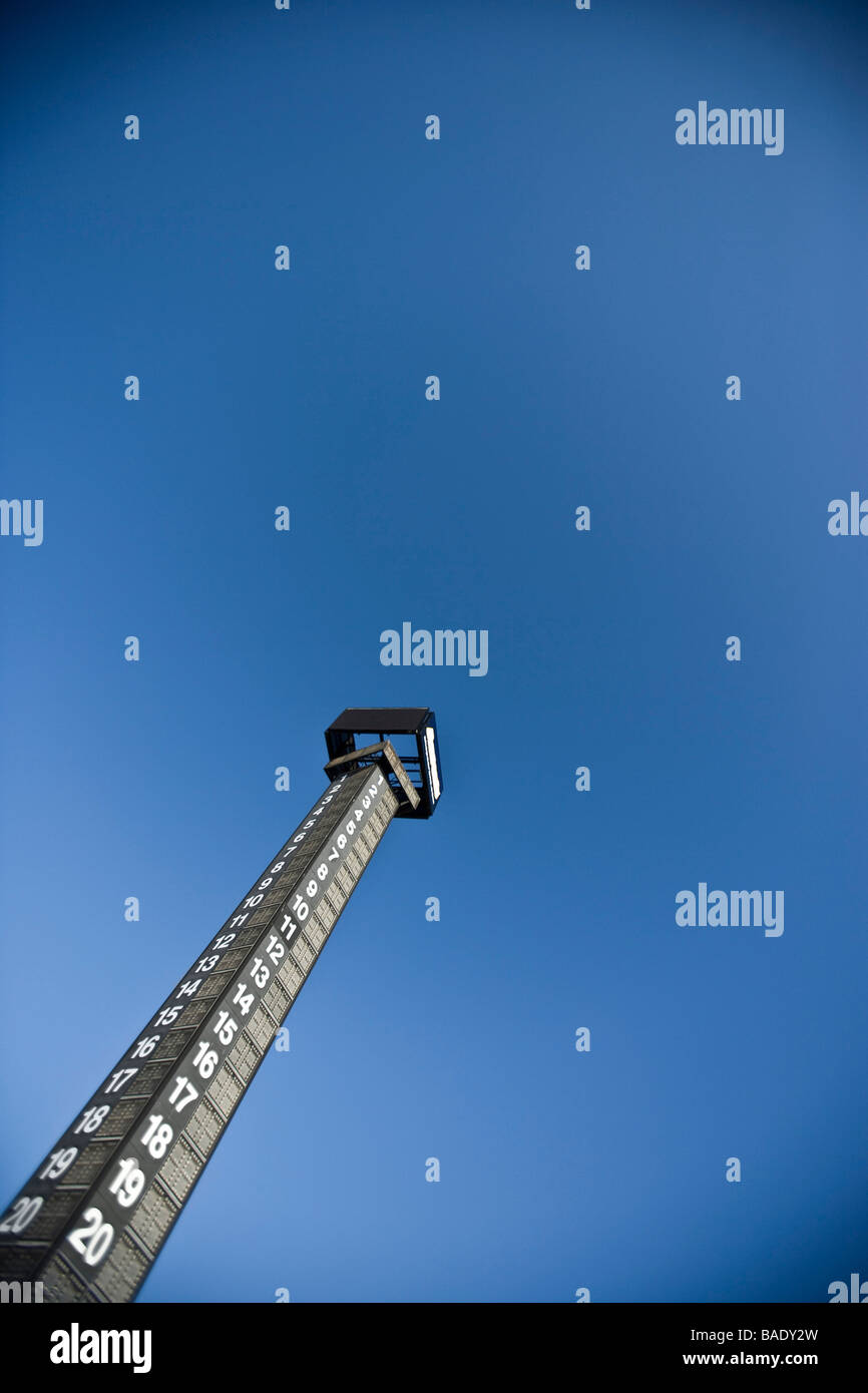 Race Track Scoreboard Stock Photo - Alamy