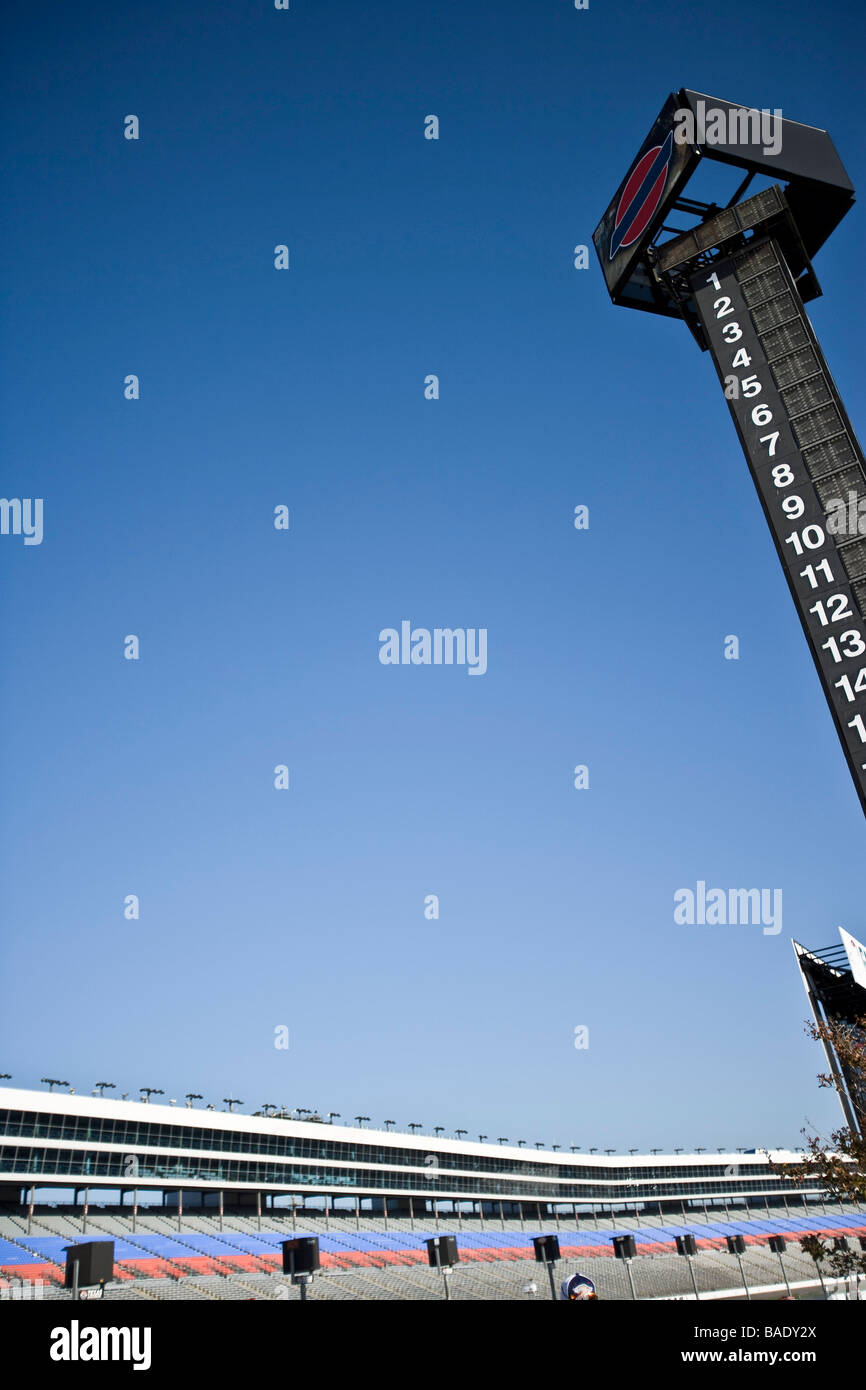 Race Track Scoreboard Stock Photo - Alamy