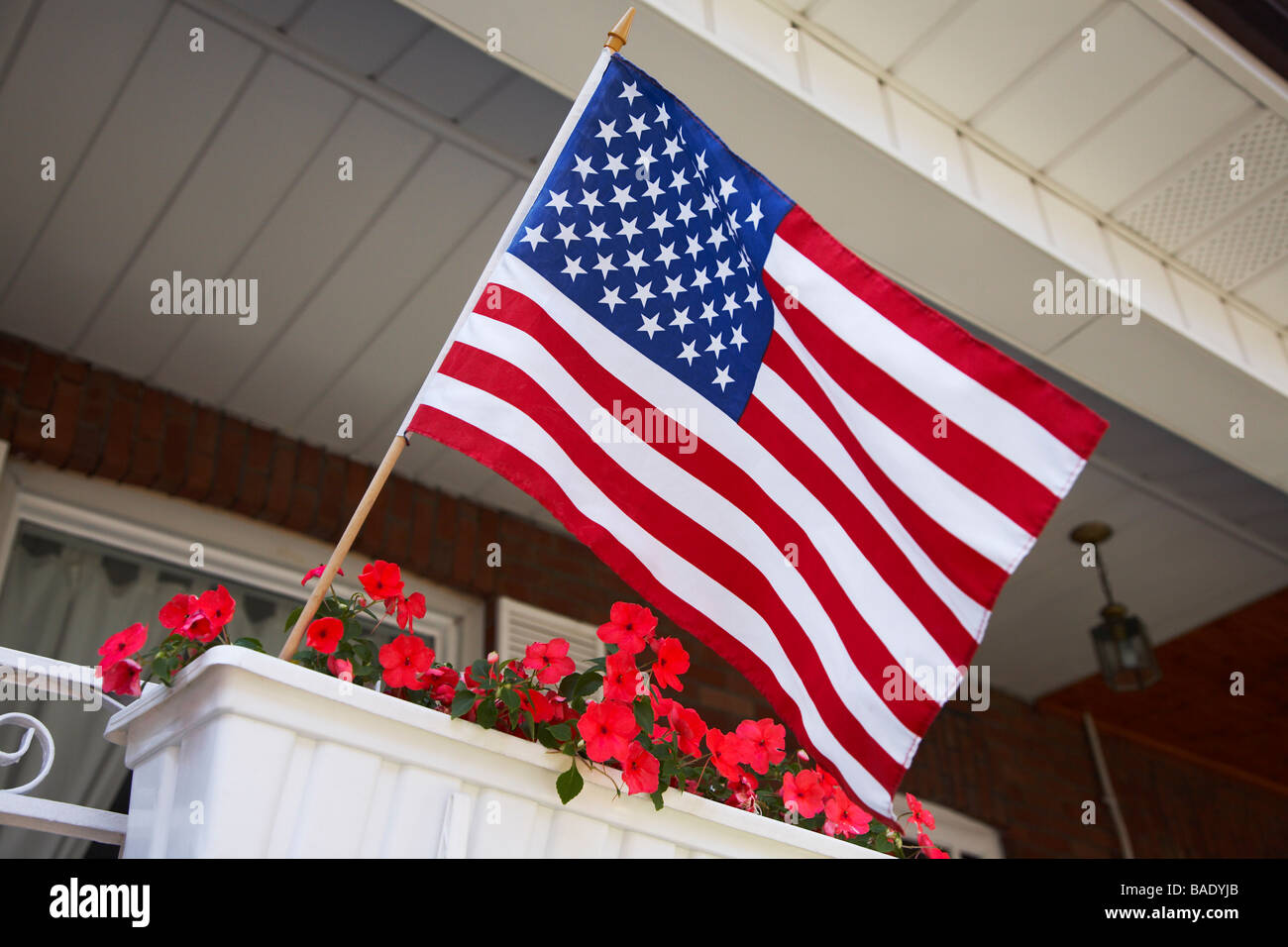 American flag hanging from ceiling hi-res stock photography and images ...