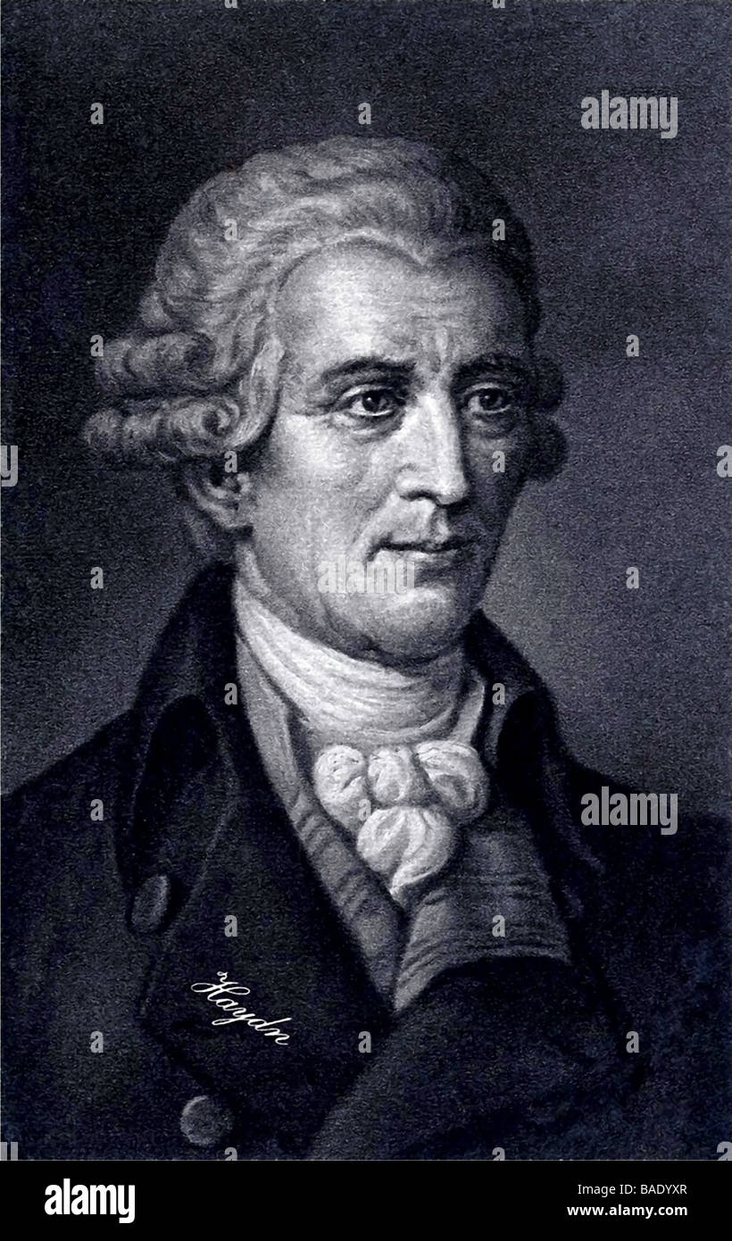Joseph haydn hi-res stock photography and images - Alamy