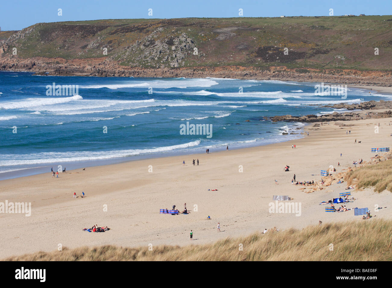 Aerial view people sandy coastal beach hi-res stock photography and ...