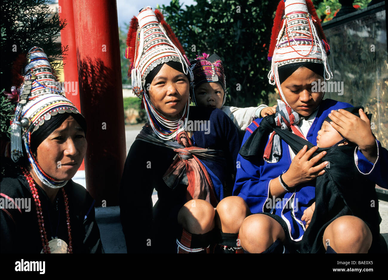 Akha mother hi-res stock photography and images - Alamy
