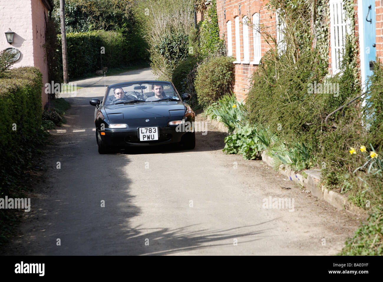 Open convertible car hi-res stock photography and images - Alamy