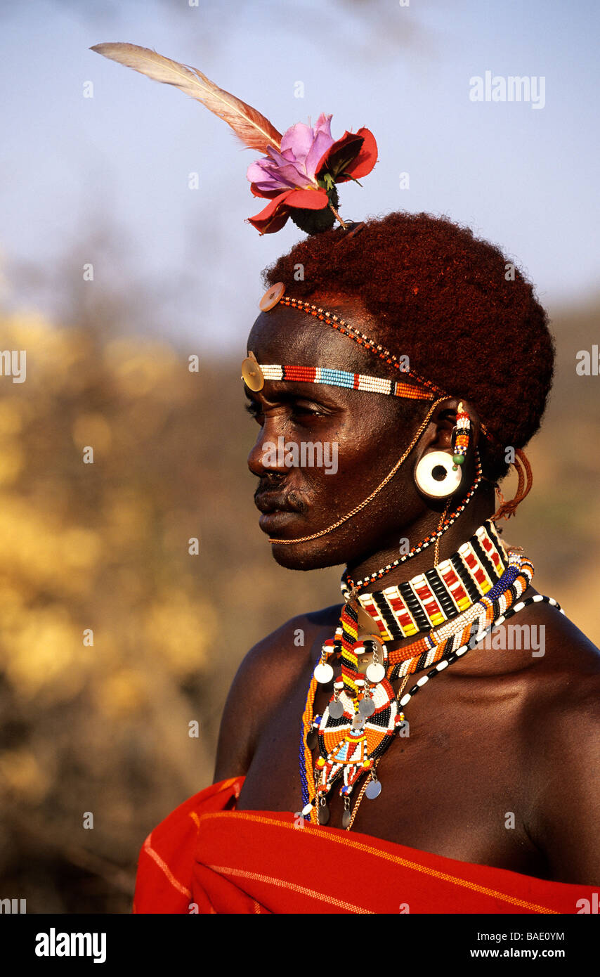 Kenya, Samburu ethnic group Stock Photo - Alamy