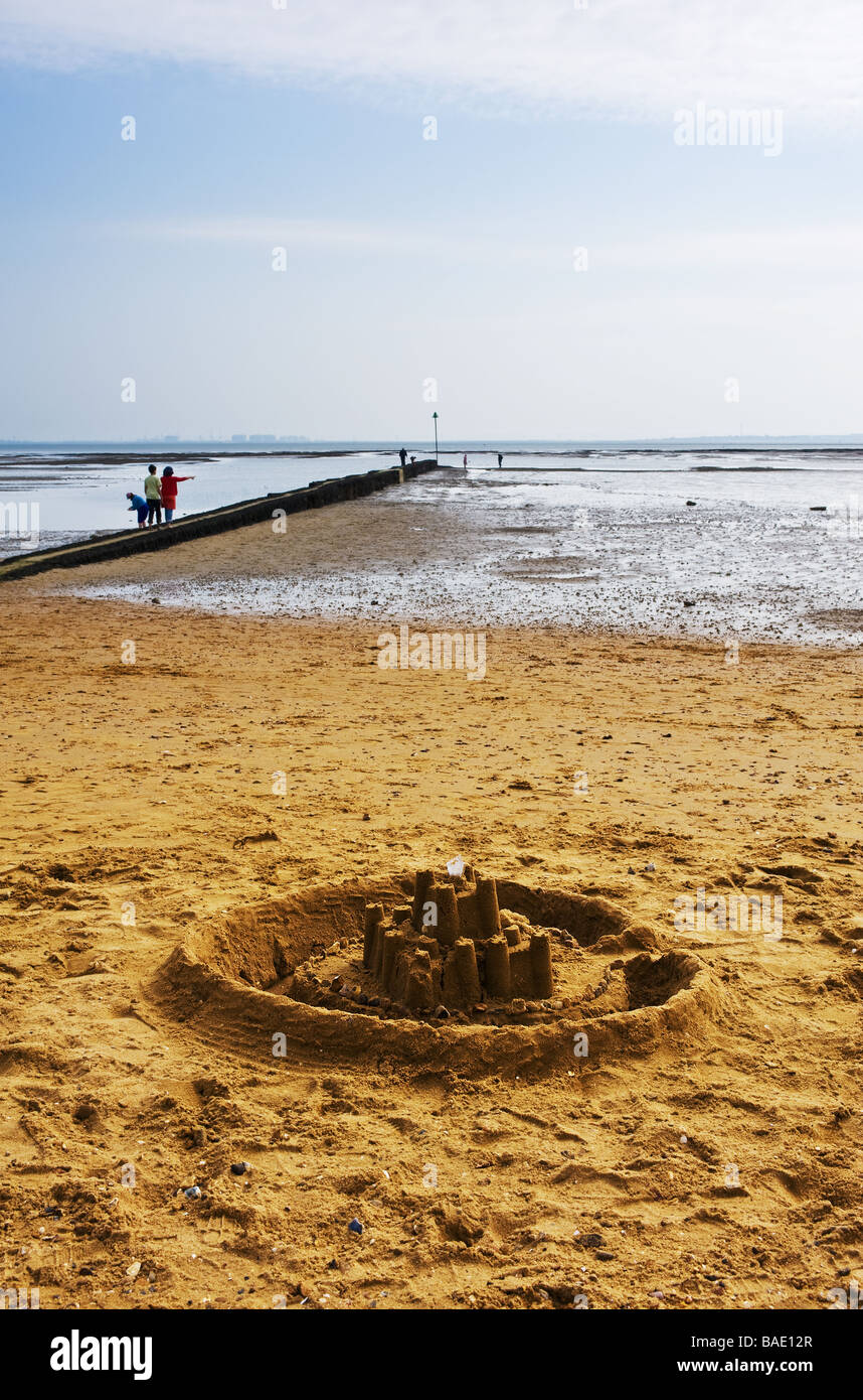 Sandcastles beach boat hi-res stock photography and images - Alamy