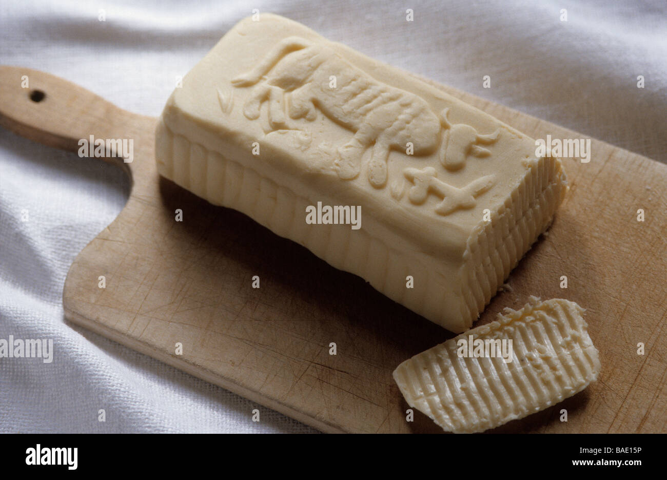 Germany, Black Forest, Schwartzwald, Munstertal, butter at the hotel ...