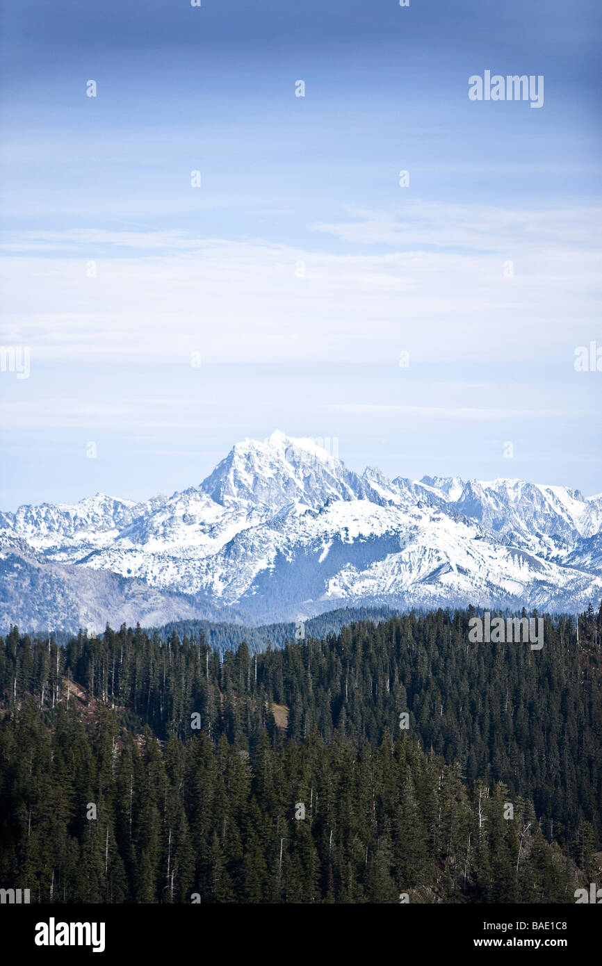 Thorpe Mountain, Snoqualmie Pass, Hyak, Washington State, USA Stock ...