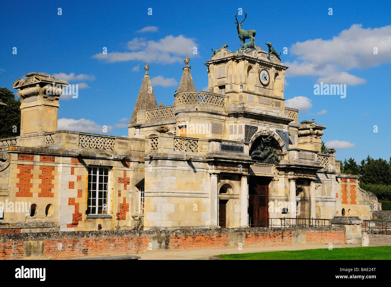 Chateau d'Anet, Pays de la Loire, France Stock Photo - Alamy