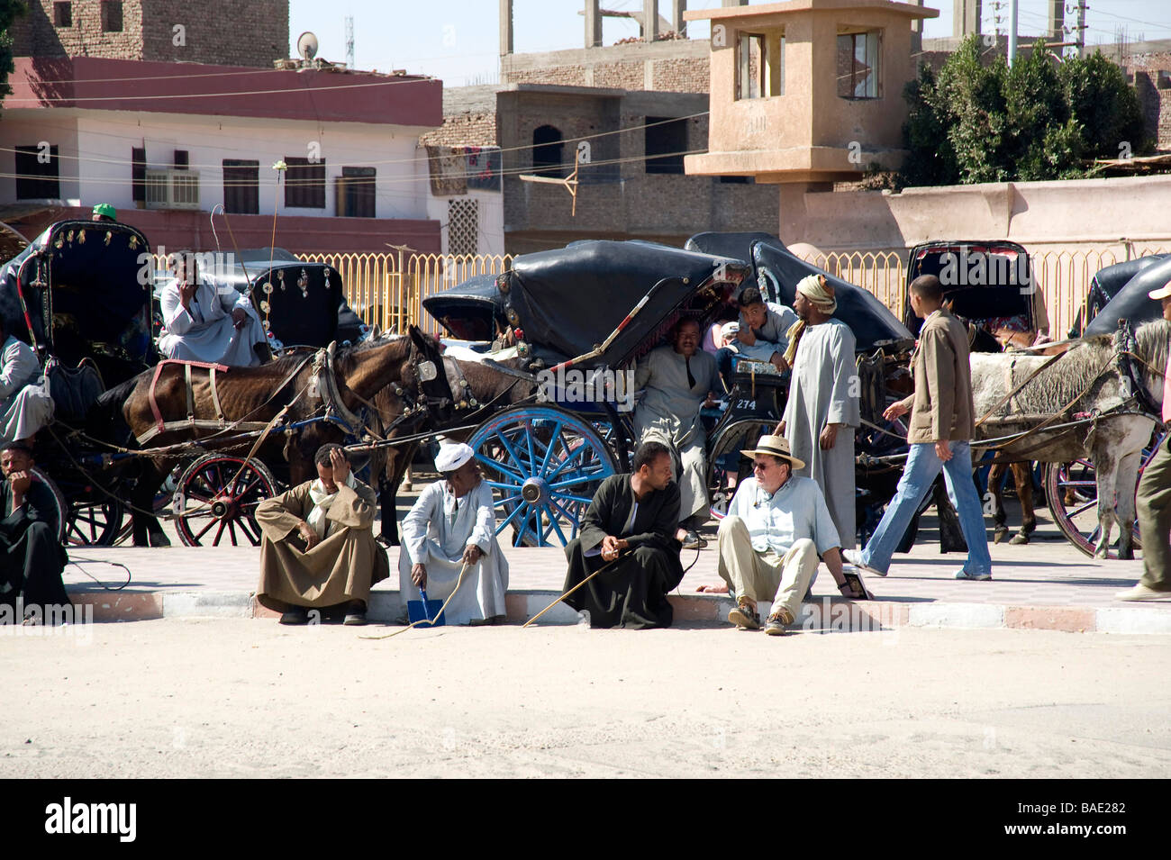 Daily life, Edfu, Egypt, North Africa, Africa Stock Photo - Alamy