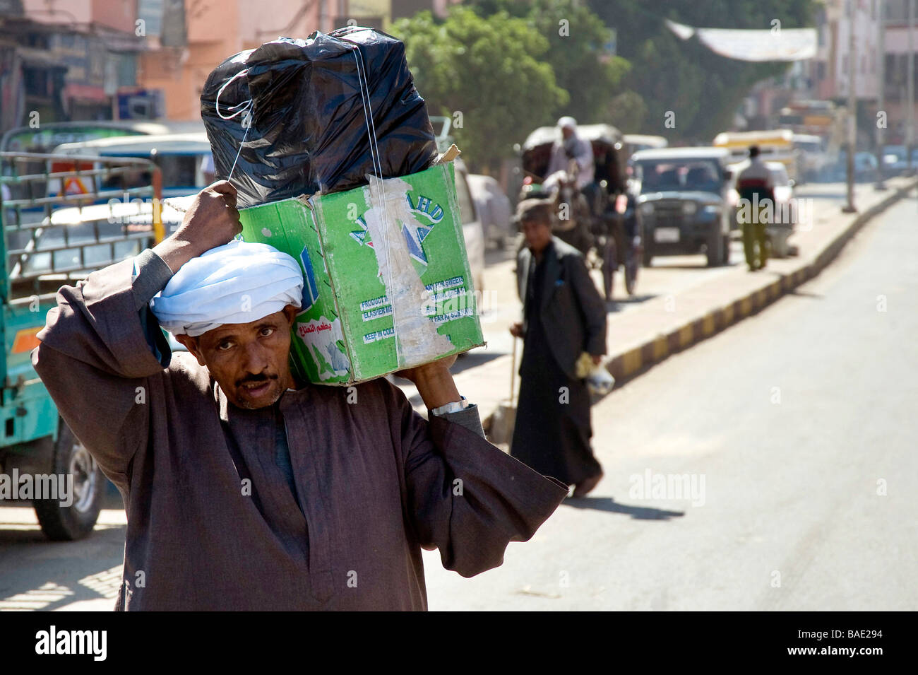 Daily life, Edfu, Egypt, North Africa, Africa Stock Photo - Alamy