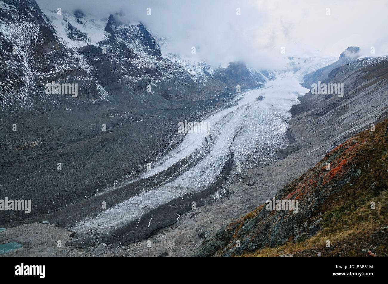 Pasterze Glacier, Grossglockner, Austria Stock Photo - Alamy