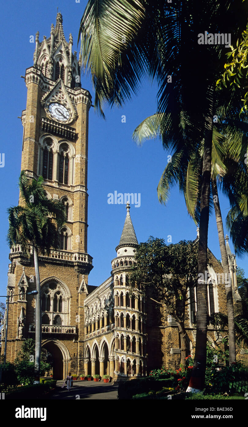 India, Maharashtra State, Mumbai (Bombay), Bombay University Stock ...
