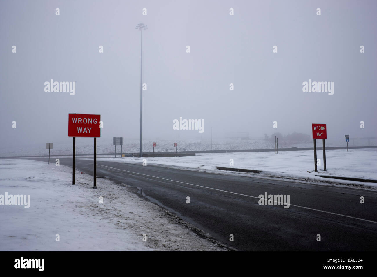 Highway Road Signs High Resolution Stock Photography and Images - Alamy