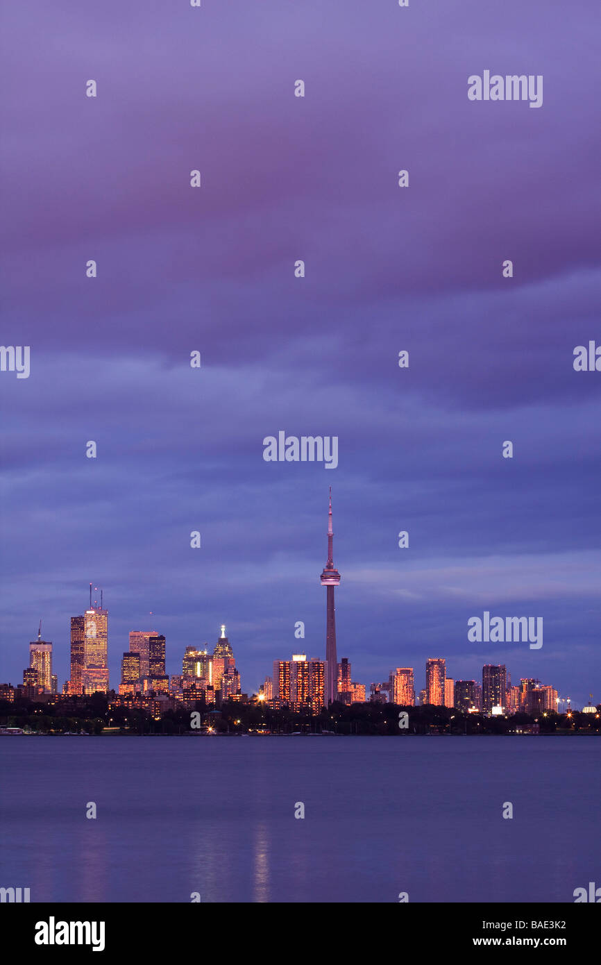 Toronto Skyline at Dusk, Ontario, Canada Stock Photo - Alamy Toronto Skyline at Dusk, Ontario, Canada Stock Photo - Alamy