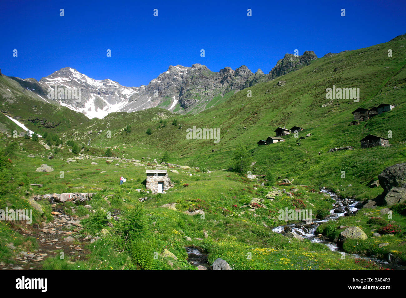 Val Febbraro, Valtellina, Lombardy, Italy Stock Photo - Alamy