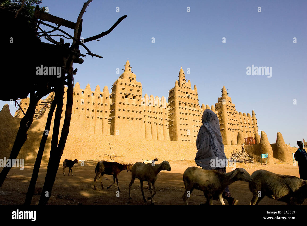 Mali, Mopti Region, Djenne, classified as World Heritage by UNESCO ...