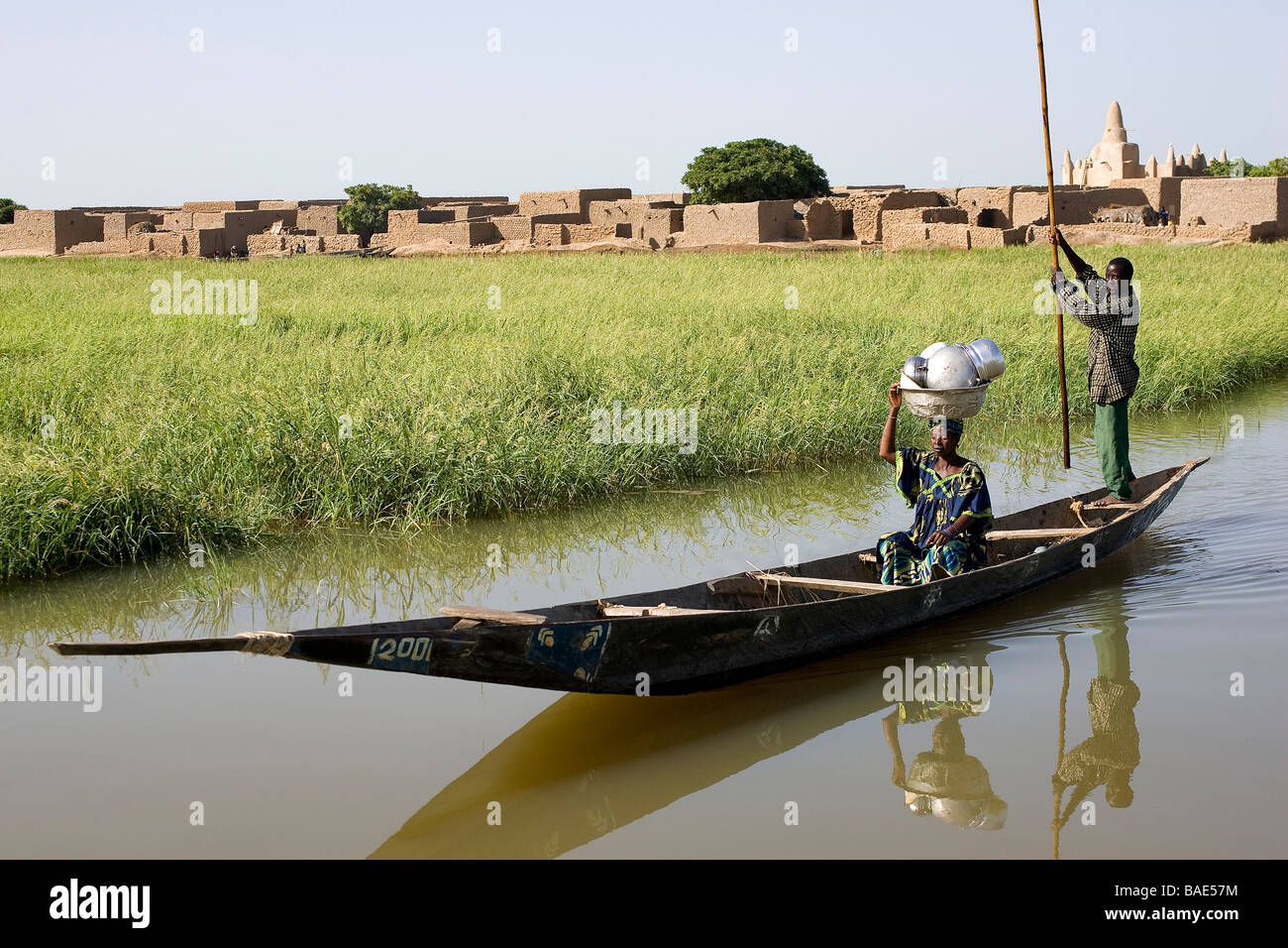 Mali, along Niger River Stock Photo - Alamy