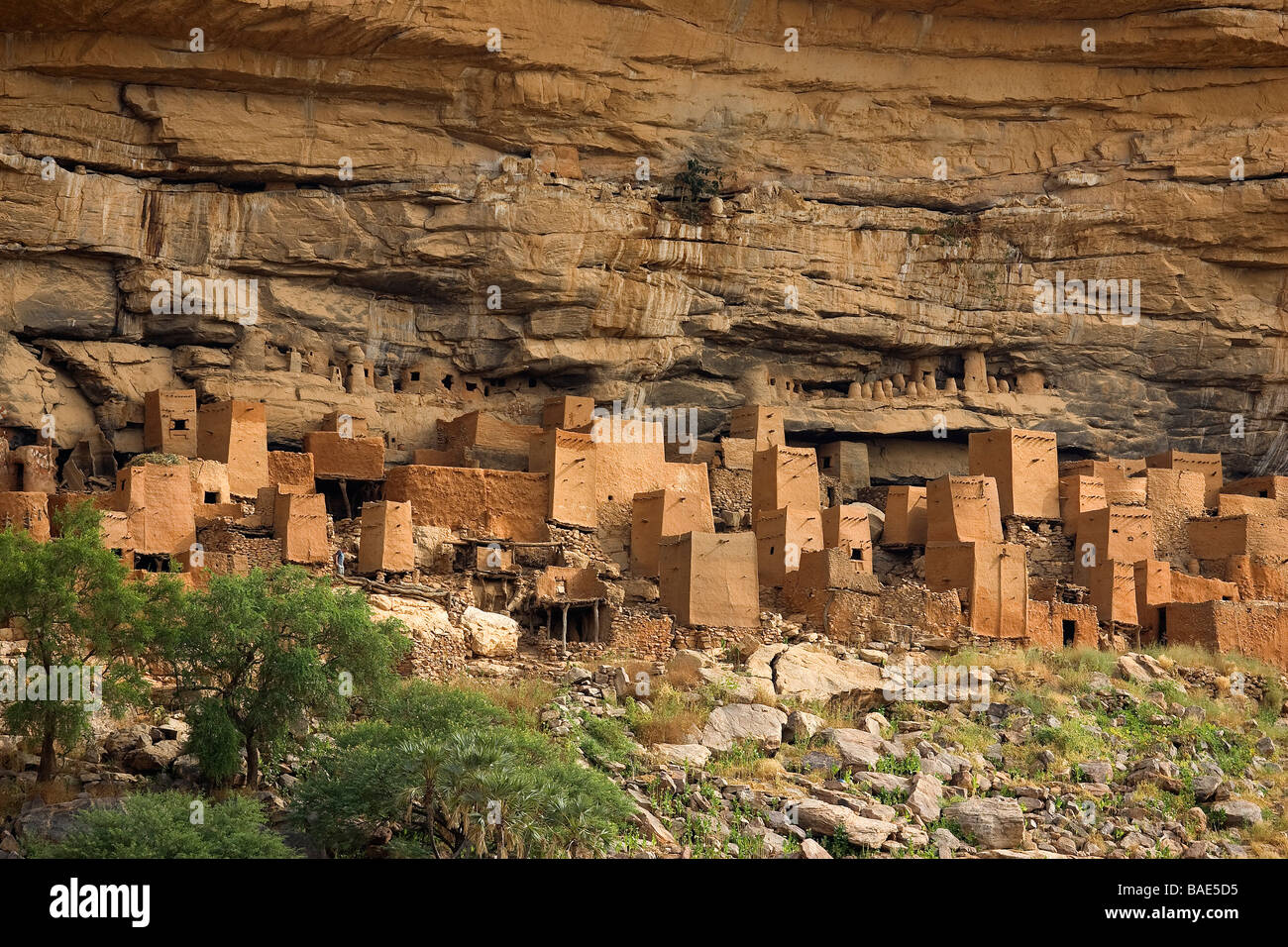 Mali, Dogon Country, Bandiagara Cliffs classified as World Heritage by ...