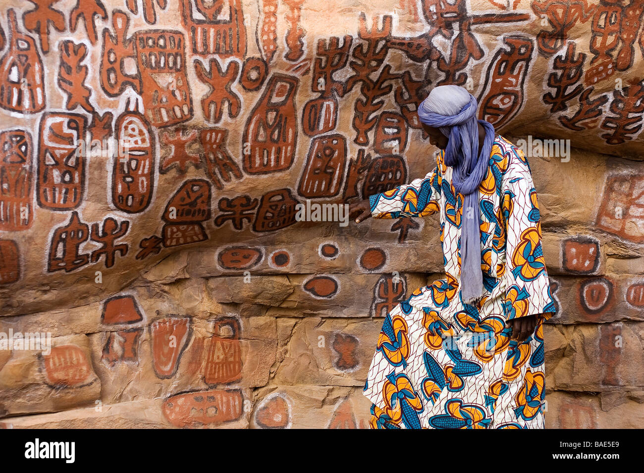 Mali, Dogon Country, Bandiagara Cliffs classified as World Heritage by ...