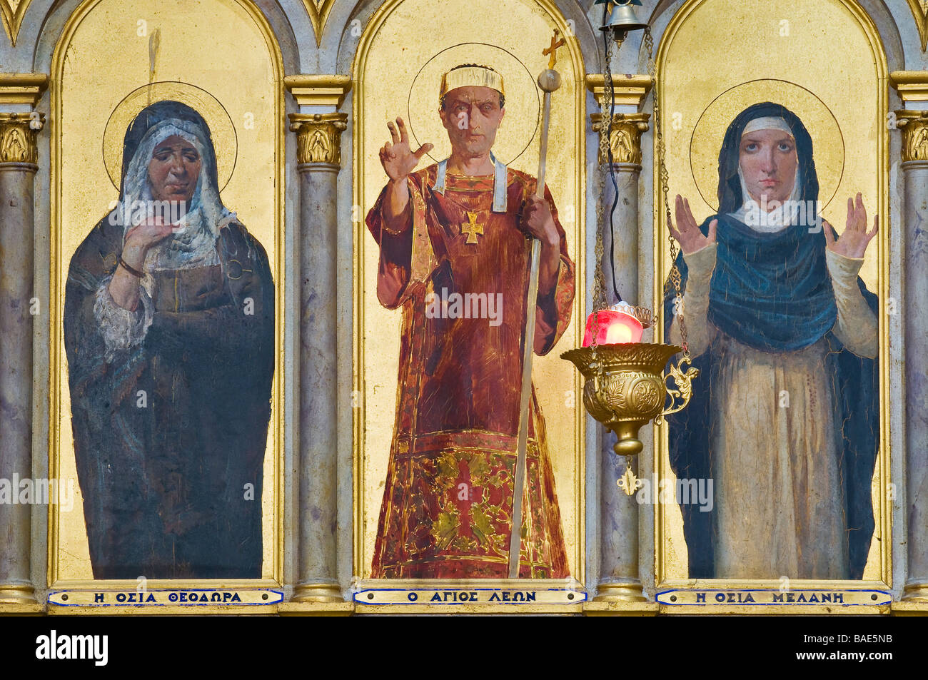 France, Corse du Sud, Cargese, Greek catholic church (Eastern rite or ...