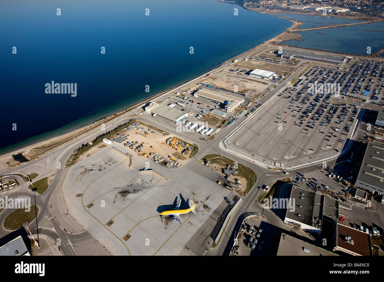 Marseille airport aerial hi-res stock photography and images - Alamy