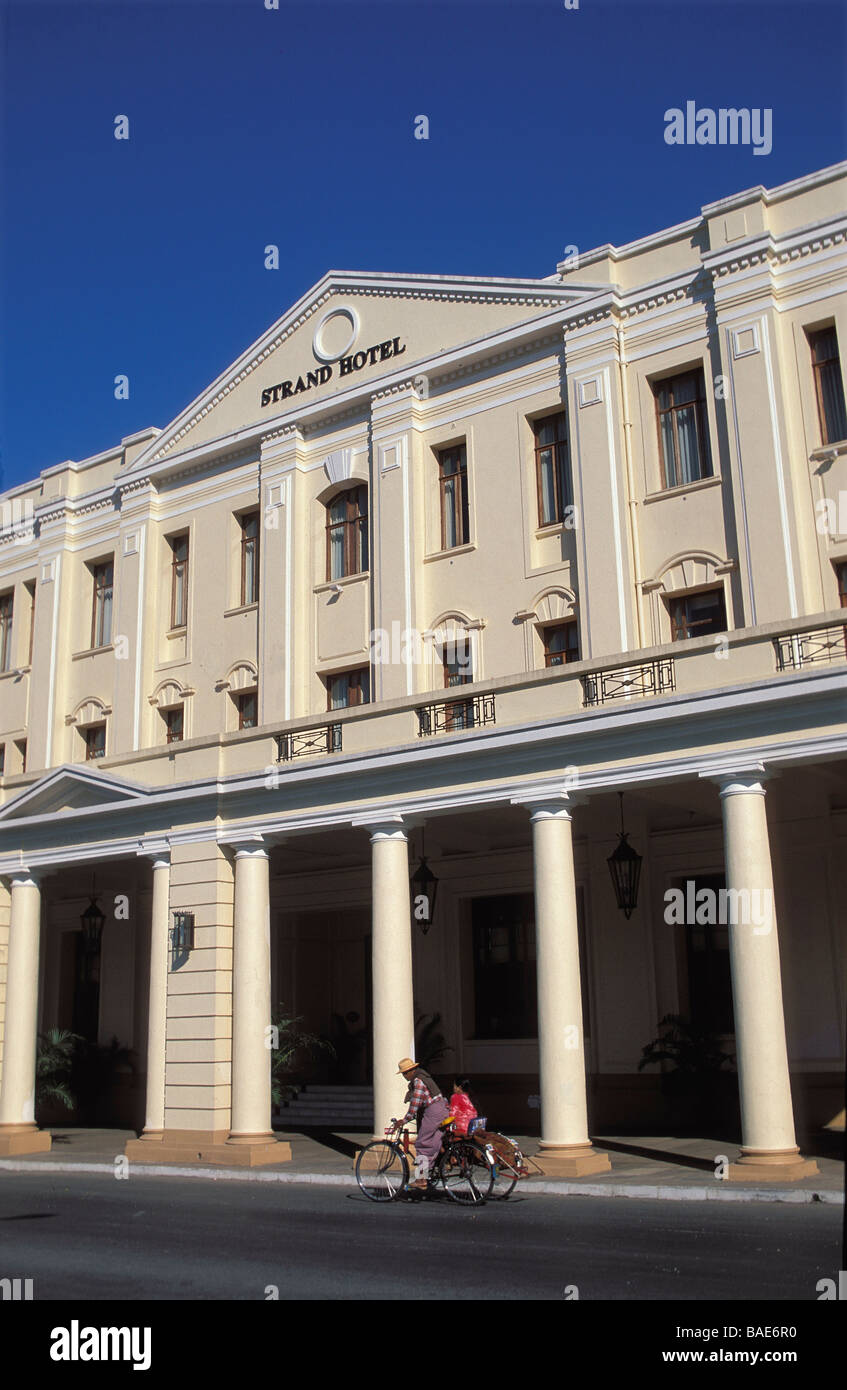 Myanmar (Burma), Rangoon Division, Rangoon City, Strand Hotel Stock ...
