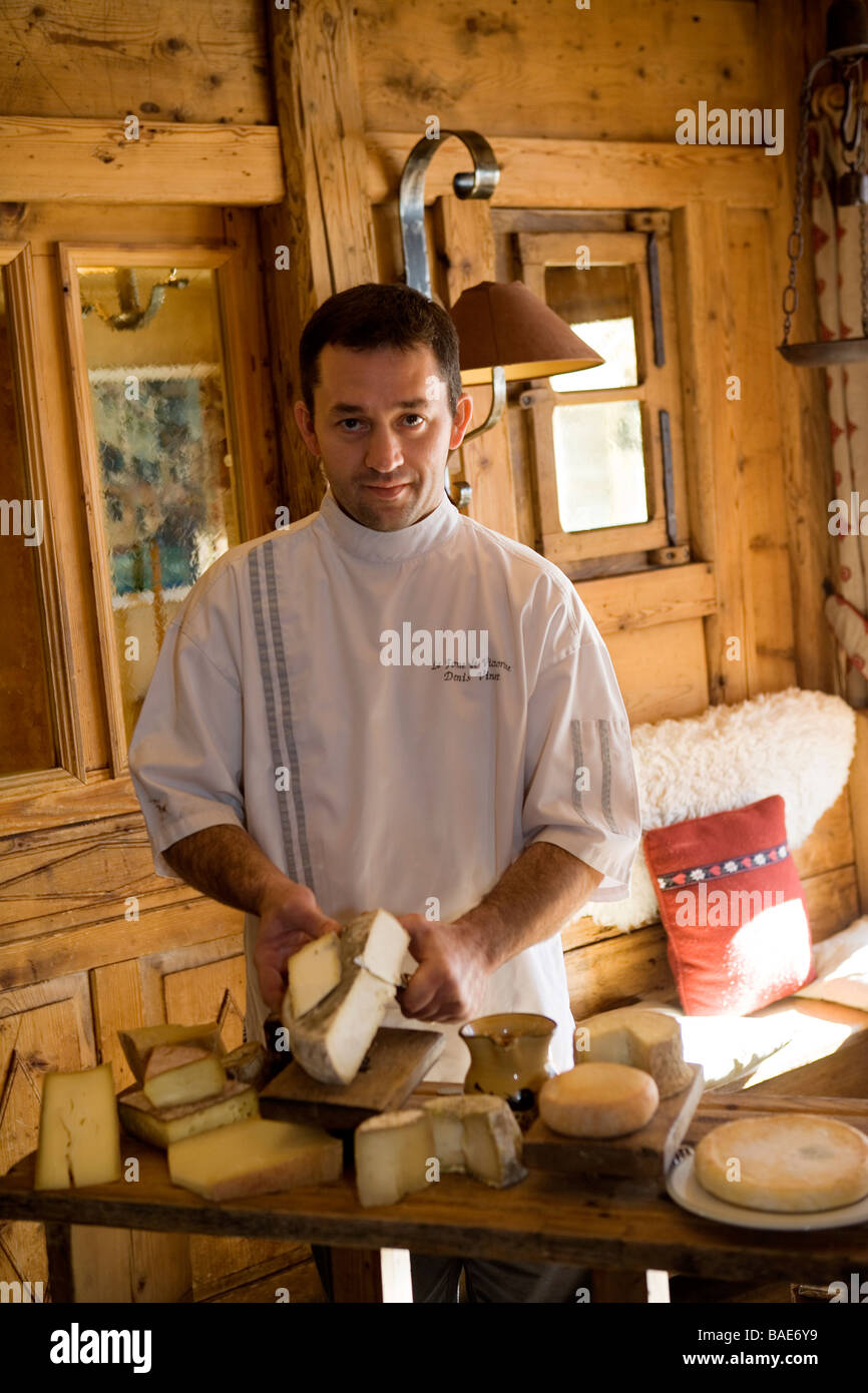 France, Savoie, Notre Dame de Bellecombe, La Ferme de Victorine, Chef ...