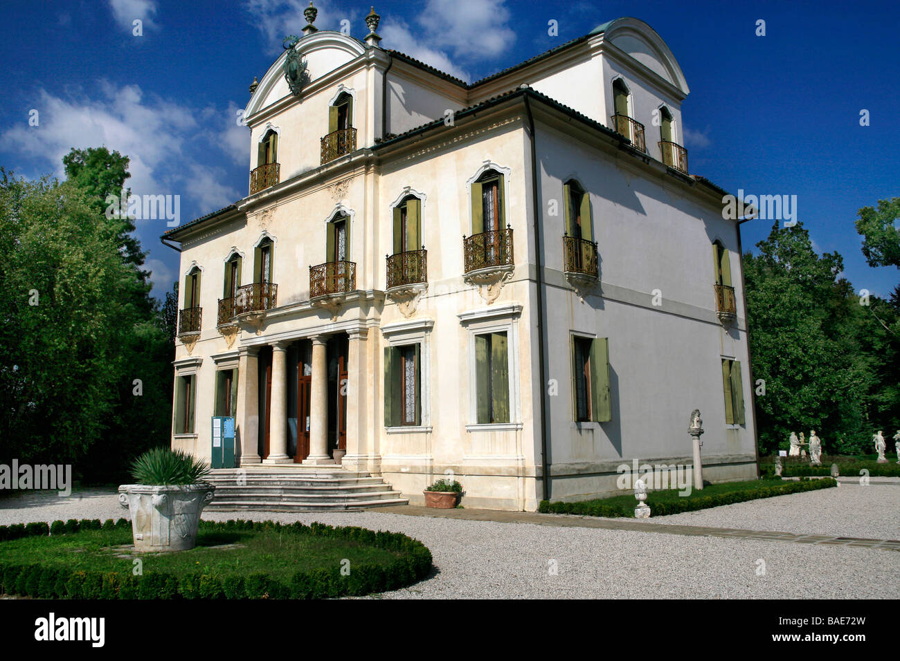 Villa Widmann Rezzonico Foscari, Mira, Veneto, Italy Stock Photo - Alamy