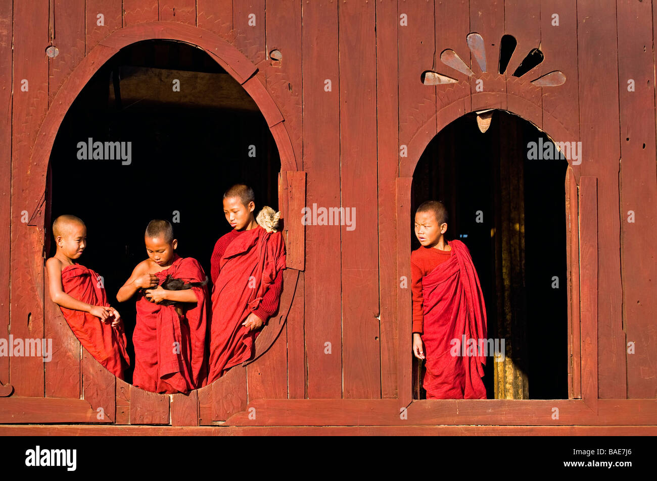Myanmar (Burma), Shan State, Shwe Yan Pye, Shwe Yan Pye monastery ...