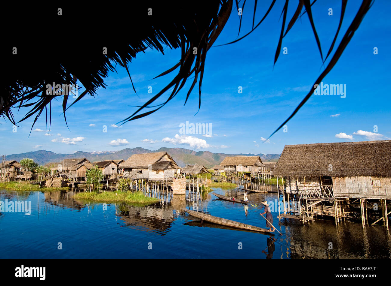 Myanmar (Burma), Shan State, Inle Lake, Pauk Par village, U Thone the ...