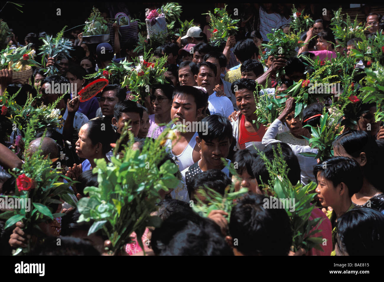 Myanmar (Burma), Sagaing Division, Taungbyon, Nat Pwe (Festival of ...