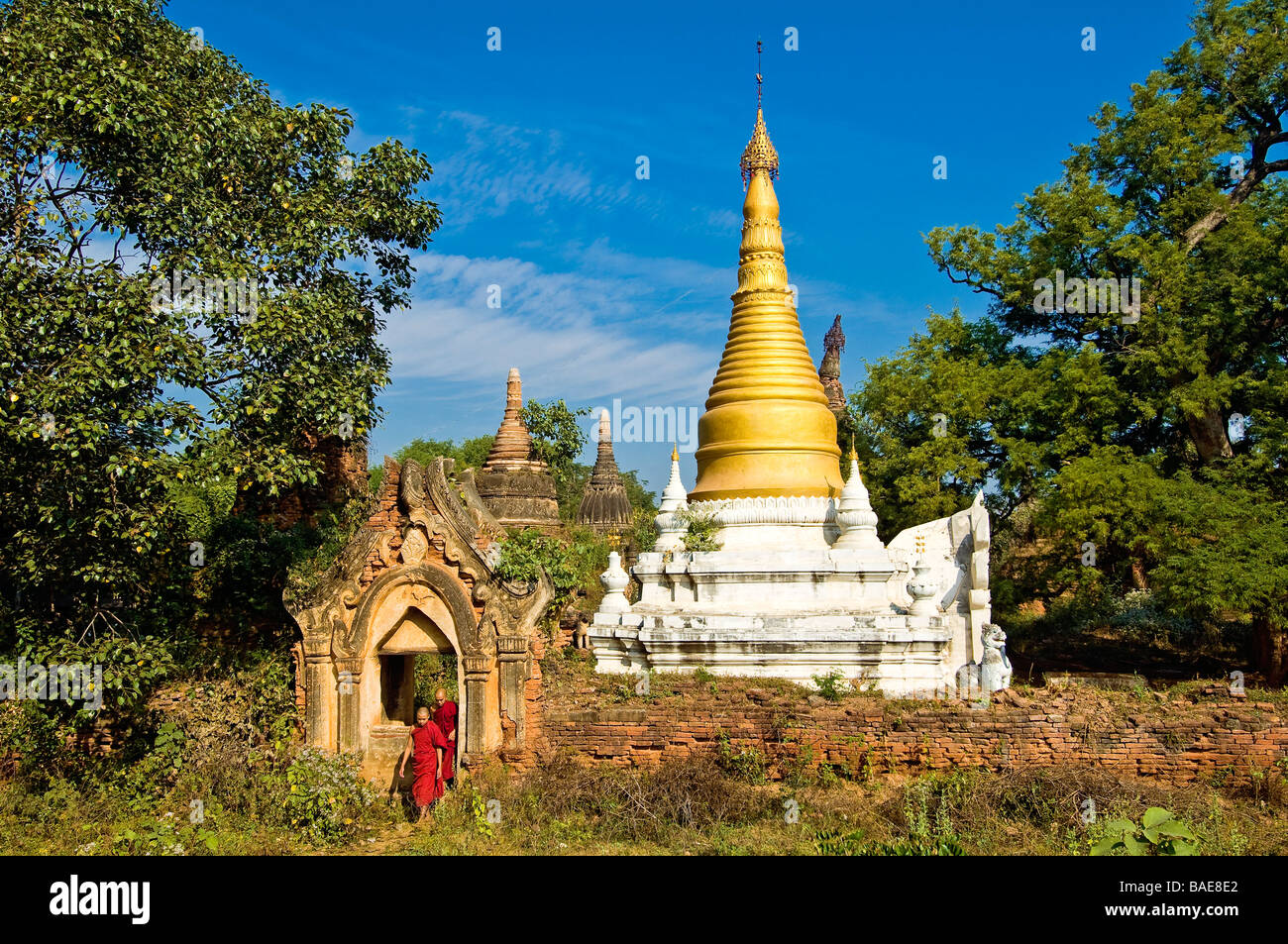 Myanmar (Burma), Mandalay Division, Paleik village, site of Paleik ...