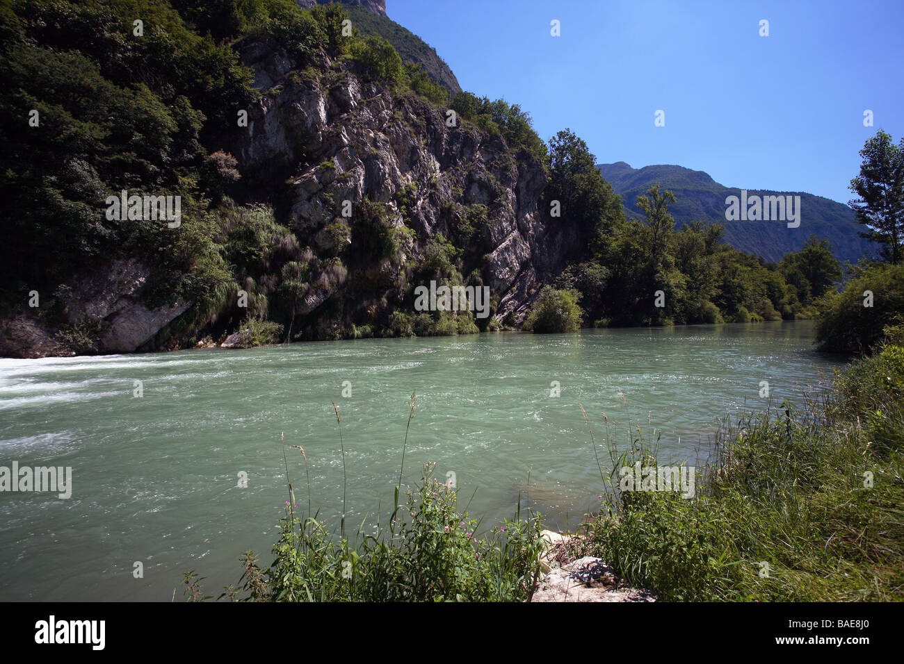 Noce river, Trentino, Italy Stock Photo - Alamy