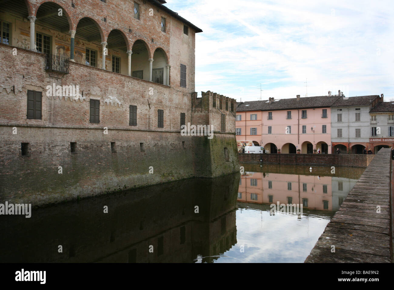 Rocca di San Vitale fortress, XV sec, Fontanellato, Parma, Emilia ...