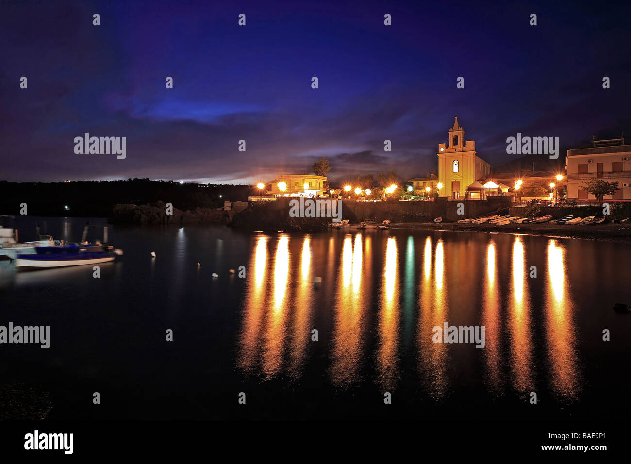 Foreshortening, Stazzo, Sicily, Italy Stock Photo - Alamy