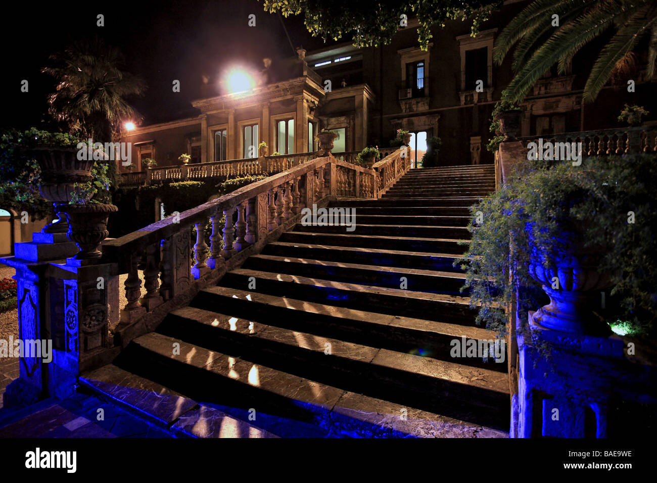 Villa Cerami, Catania, Sicily, Italy Stock Photo - Alamy
